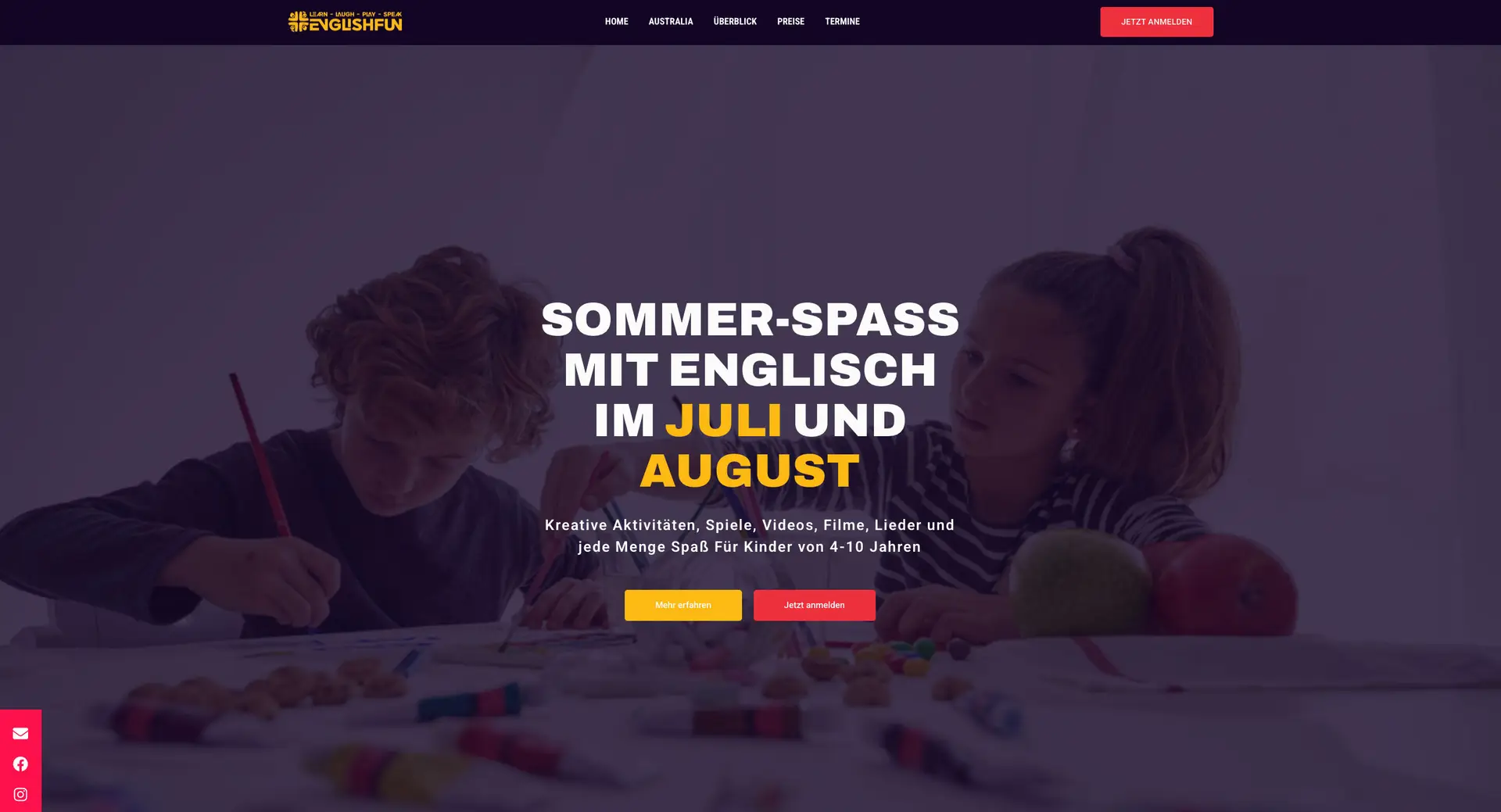 English Sommerferienkurse - Englisch Fun Bietet spannende und ...